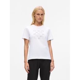 K by KARL LAGERFELD Karl Lagerfeld T-Shirt 'Ikon' Damen Gr&ouml;&szlig;e L wei&szlig;