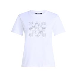 K by KARL LAGERFELD Karl Lagerfeld Shirt 'Ikon' female White size L