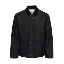 Only & Sons Only & Sons Between-Season Jacket 'ONSKOSMO' male Black size M