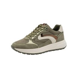 Tamaris Sneaker Damen Gr&ouml;&szlig;e 37 ecru / bronze / khaki
