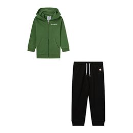 Champion Authentic Athletic Apparel Jogginganzug Jungen Gr&ouml;&szlig;e 74 grasgr&uuml;n / schwarz / wei&szlig;