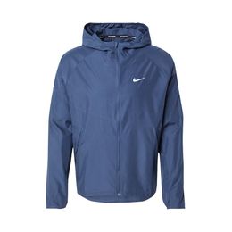 Nike Sportjacke 'Miler' Herren Gr&ouml;&szlig;e M enzian / wei&szlig;