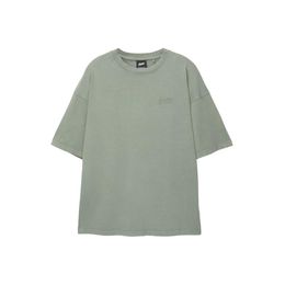 Pull&Bear Pull&Bear T-Shirt 'STWD' Herren Größe M grün