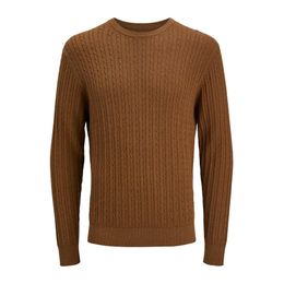 Jack & Jones JACK & JONES Pullover 'JJEEMIL' Herren Gr&ouml;&szlig;e S cognac
