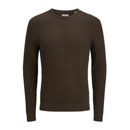 Jack & Jones Jack & Jones Sweater 'JJEEMIL' male Brown size XS