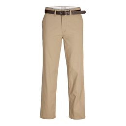 Jack & Jones JACK & JONES Hose Herren Größe 28 beige