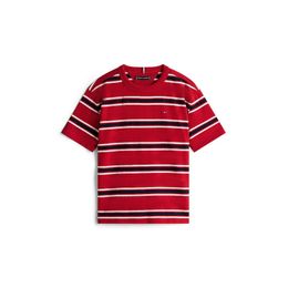 Tommy Hilfiger T-Shirt Jungen Gr&ouml;&szlig;e 74 rot / schwarz / wei&szlig;