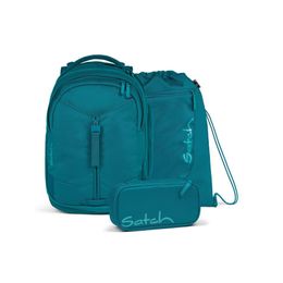 Satch Match Schulranzen-Set 3-teilig in deep petrol | Gr.: onesize
