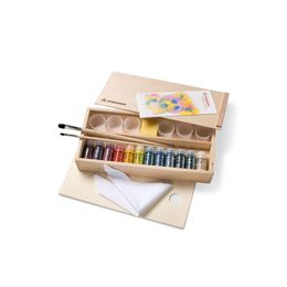 Stockmar Aquarellfarben im Holzkasten in Bunt | Gr.: onesize