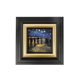 Goebel Wandbild " Vincent van Gogh Sterne über der Rhone " in Bunt | Gr.: onesize