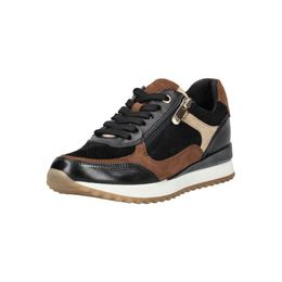 Marco Tozzi Sneaker in Schwarz/Braun | Gr.: 39