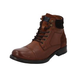 Palado Schnürstiefeletten in Cognac/Cognac/Testa258/Nappa | Gr.: 42