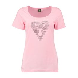OS-Trachten T-Shirt Yomaru in koralle | Gr.: S