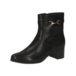 Caprice Stiefelette in BLACK REPTILE | Gr.: 38