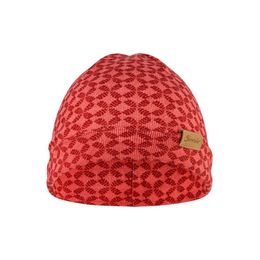 Sterntaler Beanie graphisch in hellrot | Gr.: 53 cm