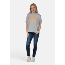 Salzhaut Shirt LEEV-AHOI in Grey Melange | Gr.: XXL