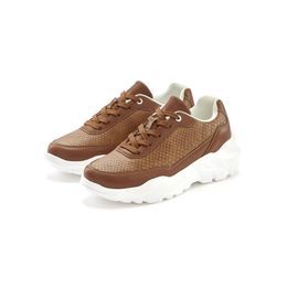 Lascana Sneaker in camelfarben | Gr.: 40
