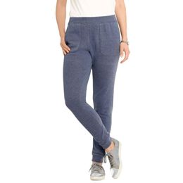 GOLDNER Bequeme Baumwoll-Hose, Dehnbund in blau | Gr.: 52