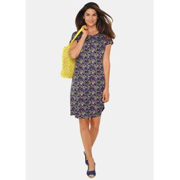 GOLDNER Modernes Viskosekleid mit Allover-Print in bunt / gemustert | Gr.: 42