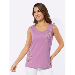 Sieh an! Shirttop in orchidee-rosé | Gr.: 54
