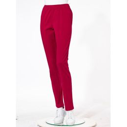Sieh an! Gerade Jeans in bordeaux | Gr.: 19