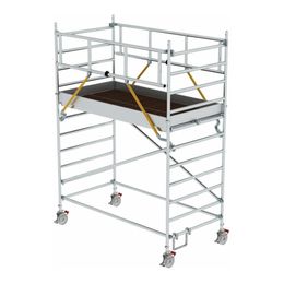 Munk Rollgerüst SG 1,35 x 2,45 m mit Doppel-Plattform Plattformhöhe 2,51 m (174237)