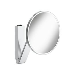 KEUCO Kosmetikspiegel beleuchtet iLook_move d 212mm, Schwenk., Wippsch., ni. geb. (17612059004)