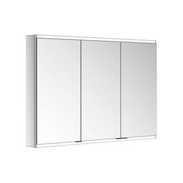 KEUCO Spiegelschrank Royal Modular 2.0 1050x700x120mm, o SD, WV, 3 T&uuml;r., bel. (800311000000000)