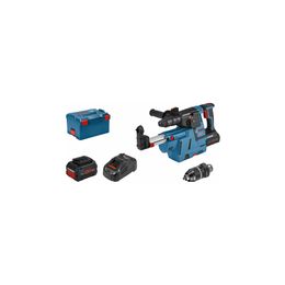 Bosch Akku-Bohrhammer mit SDS plus GBH 18V-26 F: 2x Akku GBA 5.5Ah, Staubabsaugsystem (061191000G)