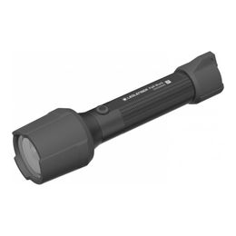 LEDLenser P6R Work Robuste, aufladbare Profi-Taschenlampe mit seitlichem Hilfslicht (502186)