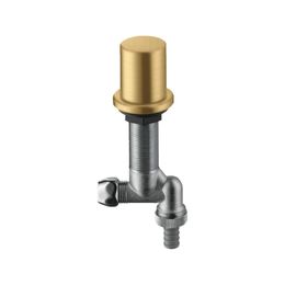 Hansgrohe K&uuml;chen-Absperrventil Axor m R&uuml;ckflussverh., brushed gold optic (10823250)