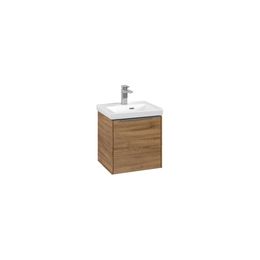 Villeroy & Boch V&B Waschtischunterschrank Subway 3.0 42,3x42,9x37,8cm, Sch R/Gr AL gl, Kan Oa ; Villeroy & Boch (C58200RH)