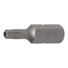 BGS-technic BGS Bit 4425, Länge 30 mm, Antrieb Außensechskant 8 mm (5/16"), T-Profil (für Torx) mit Bohrung T25 ; BGS technic)