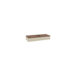 Villeroy & Boch V&B Waschtischunterschrank mit Frontstruktur Antao 120x19x50cm, WBP w. wal, si Gr m Lac ; Villeroy & Boch (K10112HJ)