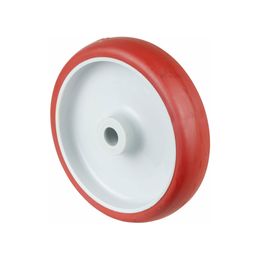 BS Rollen Rad B26, Ø 150 rot, Achs Ø 15, 240kg (B26.150)