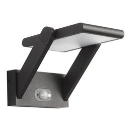 EVN Lichttechnik Solar-LED-Wandleuchte 3000K anthrazit PAS541502)