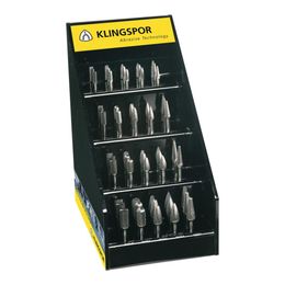 Klingspor HF 100-A Fräser/Kernbohrer/ Set, 6 mm Kreuzverzahnung (300627)