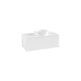 Villeroy & Boch V&B Waschtischunterschrank ohne Frontstruktur Antao 100x36x50cm, WBP-farbe Lac, wh. m Lac ; Villeroy & Boch (K31010MT)