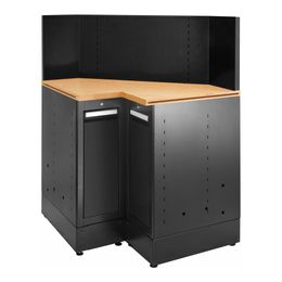 Facom JLS3 Eckunterschrank Holzplatte schwarz (JLS3-MBSCSWBS)