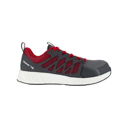 Reebok Halbschuh Fusion Flexweave Work, S1P, 46 grau/rot/wei&szlig; Gr. 46 (IB1070S1P-46)