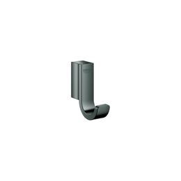 Grohe Bademantelhaken Selection hard graphite, einfach (41039A00)