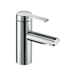 KEUCO Waschtisch-Einhebelmischer 90 Plan blue A 107mm, o. Abl-Garnitur, alu./finish (53902170100)