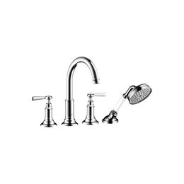 Hansgrohe Fertigmontageset Axor Montreux 4-L-BW-Rand-Arm., m Hebelgr., brush. ni. (16550820)