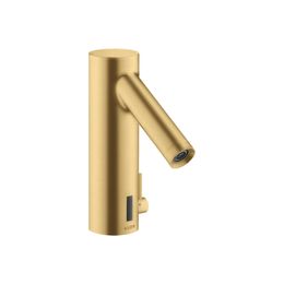 Hansgrohe Elektronischer Waschtischmischer Axor Starck m Temp.-Reg., Batt, brush. gol opt (10101250)