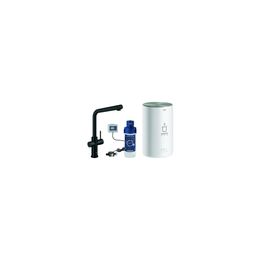 Grohe Armatur und Boiler Red Duo 30327_1 M-Size L-Auslauf velvet black (30327KS1)