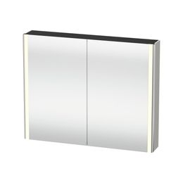 Duravit Uni-Spiegelschrank XSquare Steckd. CH 100x80x15,5cm, bg ma, 2 Tür, LED, wandhängend (XS7113007072000)