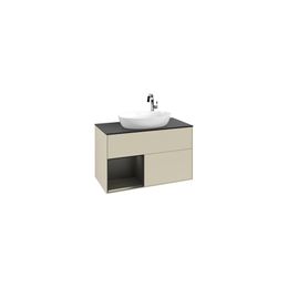 Villeroy & Boch V&B Waschtischunterschrank Finion 100, Pl b m, Reg bla m Lac, si Gr m Lac ; Villeroy & Boch (F892PDHJ)
