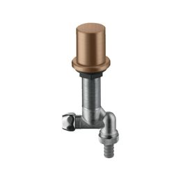 Hansgrohe K&uuml;chen-Absperrventil Axor m R&uuml;ckflussverhinderer, brushed red gold (10823310)