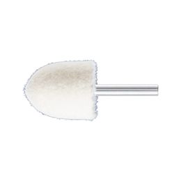Pferd mittelharte Filzpolierstifte Spitzkegelform Ø 30x35 mm Schaft-Ø 6 mm (47901129)