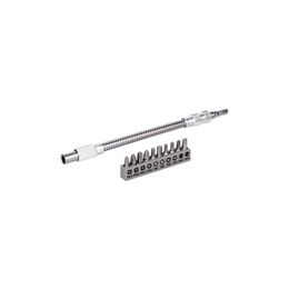 Bosch Bit Set 11-teilig mit flexibler Verlängerung aus Metall 200 mm (2608522376)